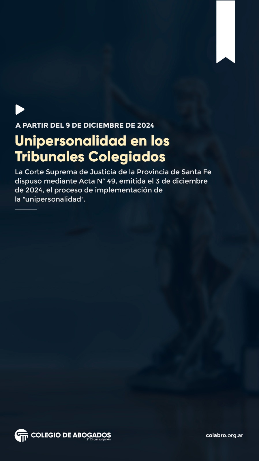 Unipersonalidad en los Tribunales Colegiados. Rige a partir del 9 de ...